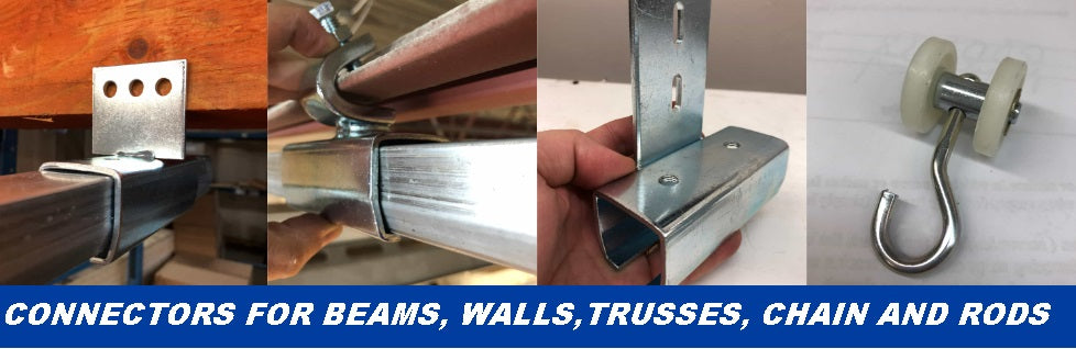 Track and Trolley Hardware for Sliding Curtains and Doors — Curtains ...