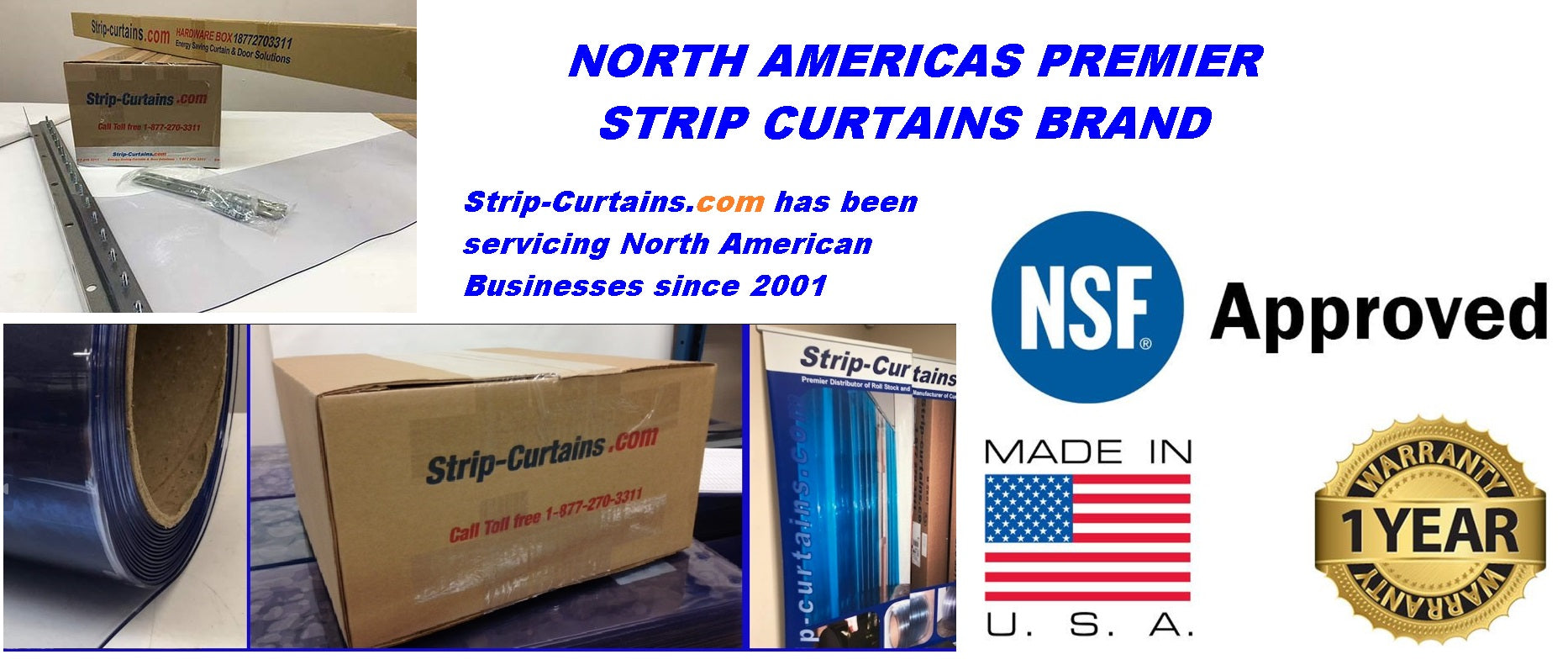 Build Common Strip Curtain Door Kits — Curtains & Doors Online
