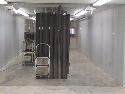 Anti Static Server Farm Datacenter Strip Curtains — Curtains & Doors Online