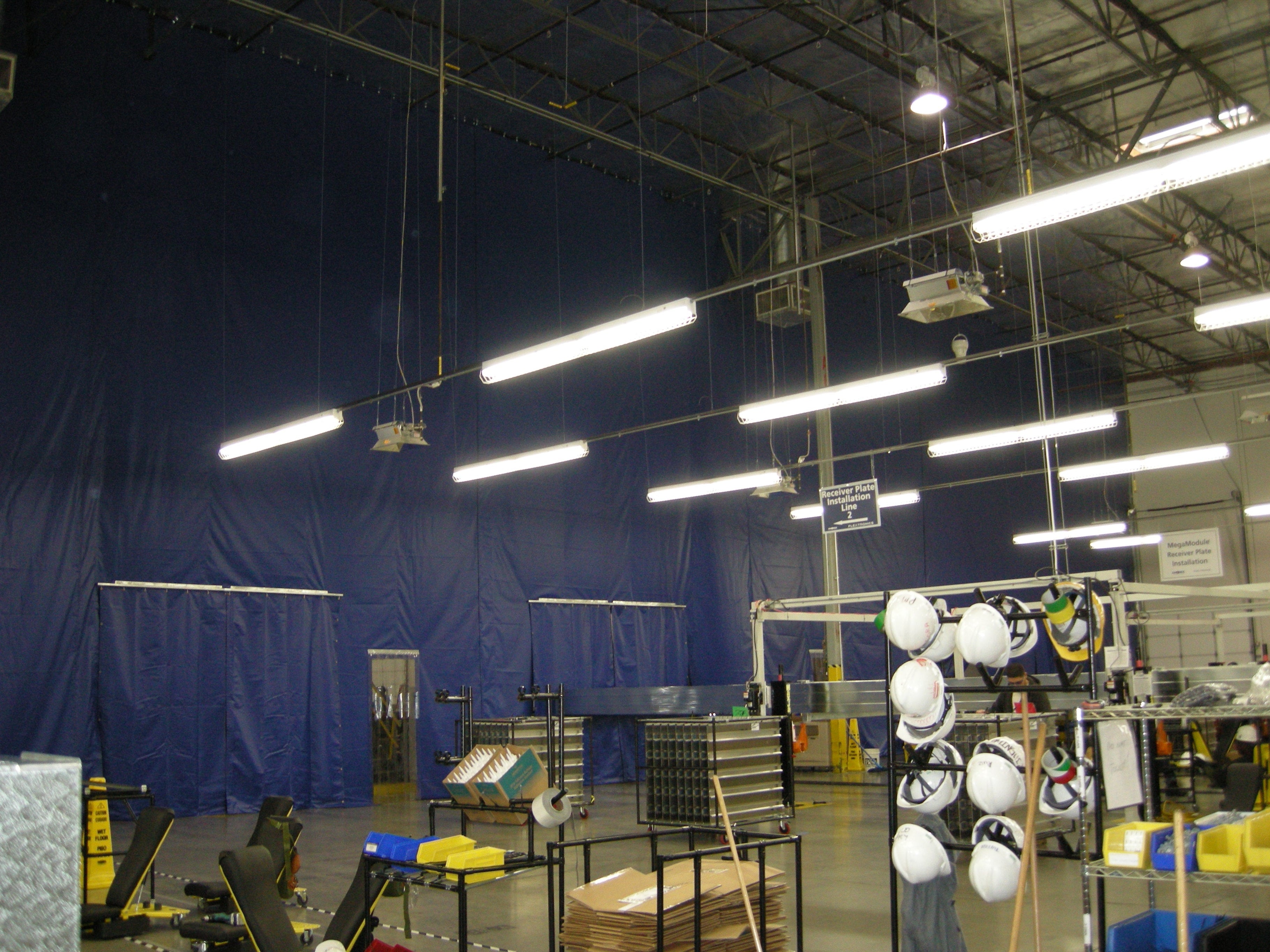 Build Common Warehouse Dividers 18 OZ Industrial Strength - Vinyl Coat ...