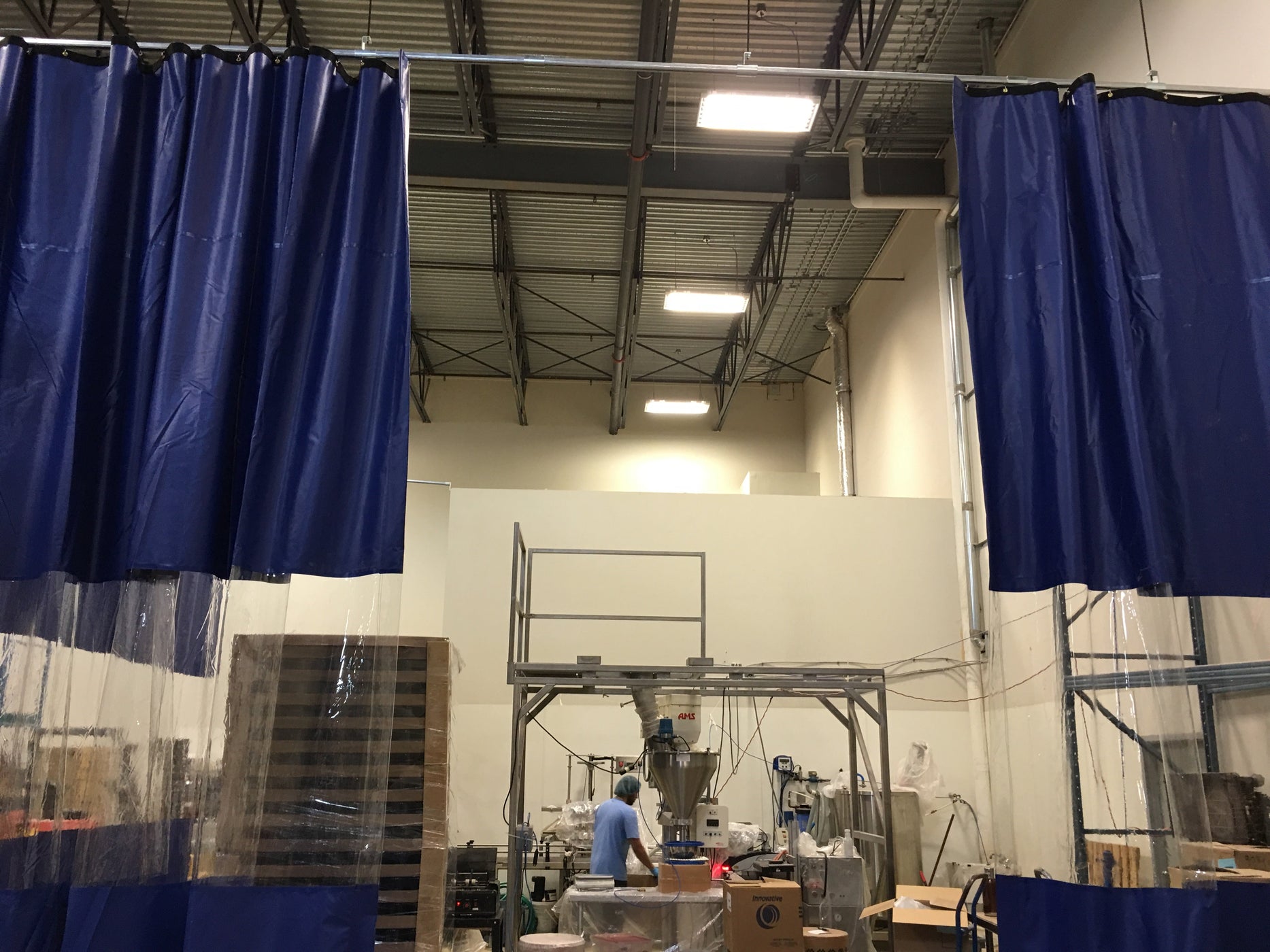 Build Common Warehouse Dividers 18 OZ Industrial Strength - Vinyl Coat ...