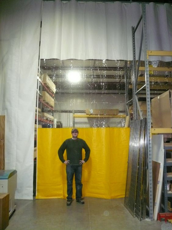 Build Common Warehouse Dividers 18 OZ Industrial Strength - Vinyl Coat ...
